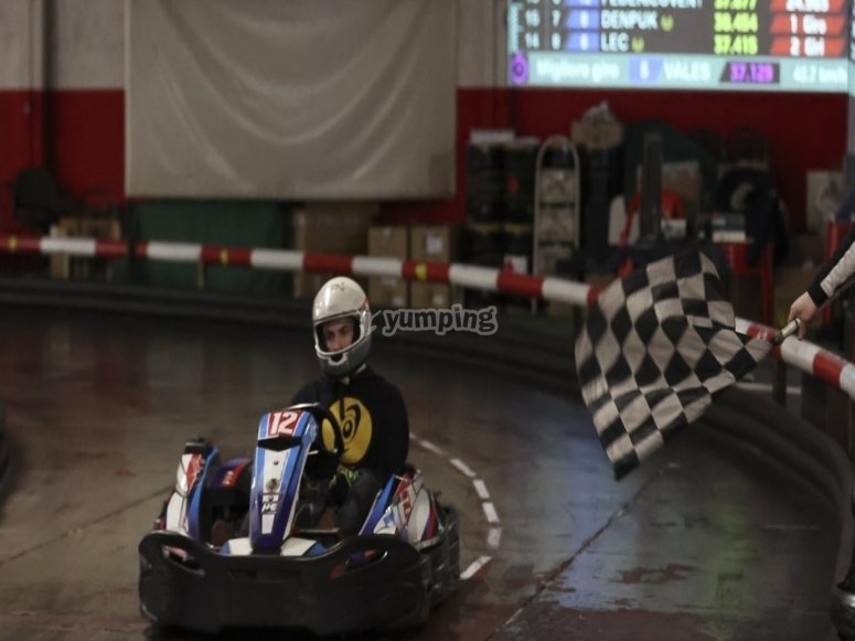 15-lap GP kart race on the track in Rome from 40€ | Yumping